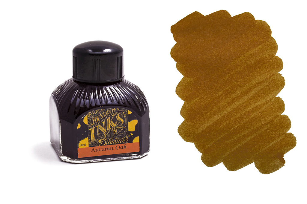 Diamine, Autumn Oak Fountain Pen Ink | Knight's Writing Co. - Knight's ...