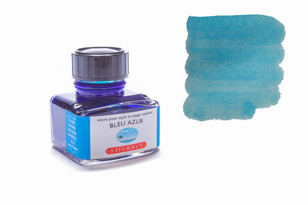 Bleu Azur Fountain Pen Ink|Knight's Writing Co. - Knight's Writing Company