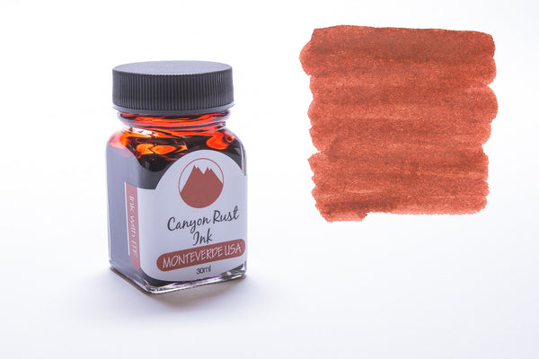 Monteverde Canyon Rust Fountain Pen Ink Sample | Knight's Writing Co ...