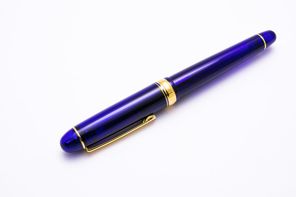 Platinum 3776 Century Chartres Blue Fountain Pen | Knight's Writing Co ...